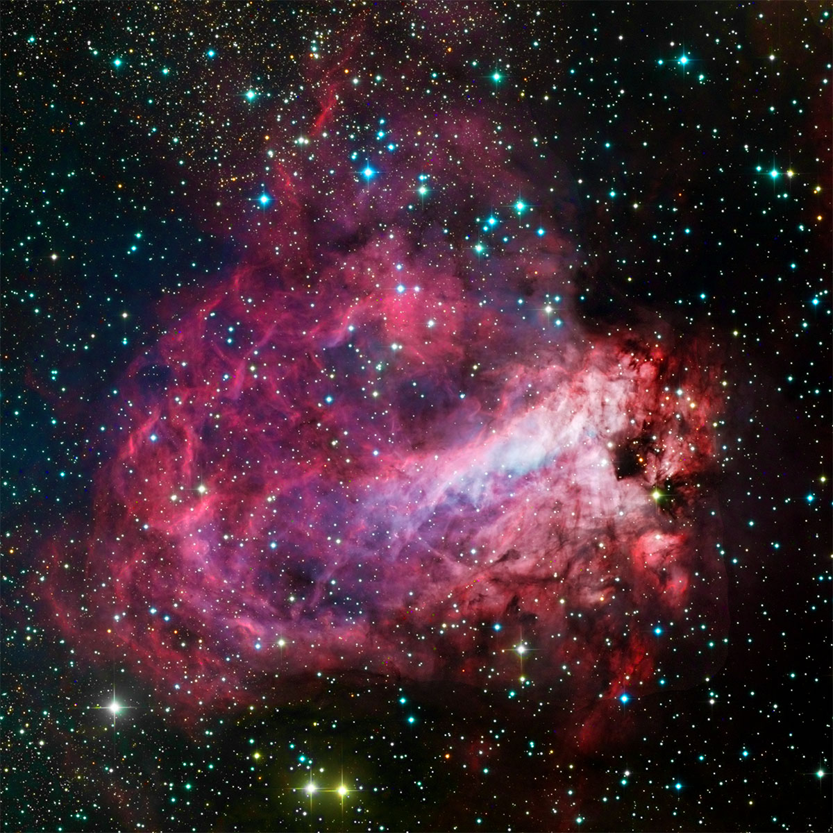 Omega Nebula | Light, Shadow, Form, and Texture